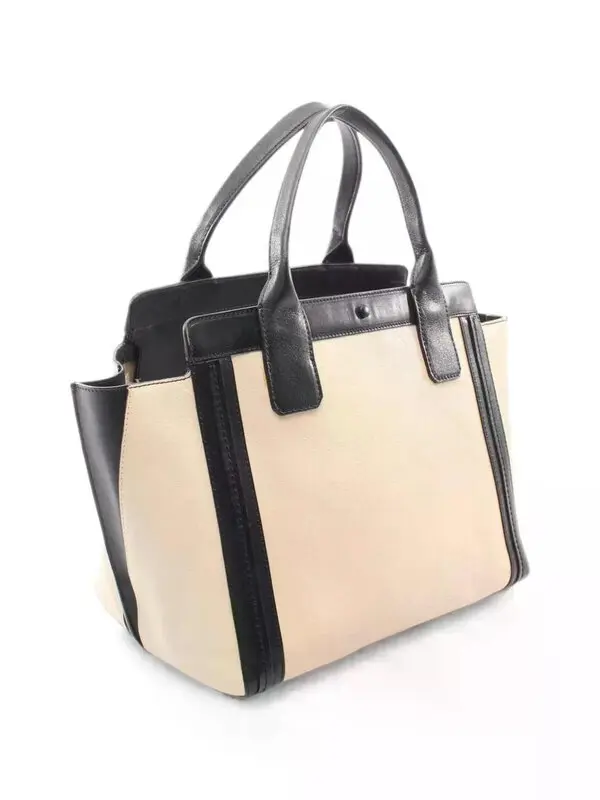 Chloé 2000s Allison Leather Tote Bag - Neutrals