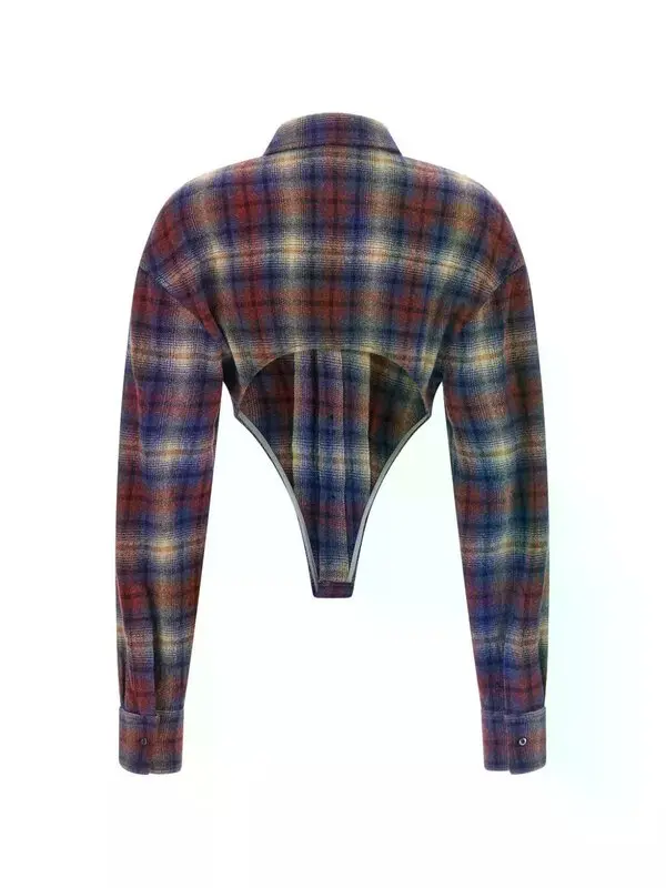 Dsquared2 Asymmetrical Check Shirt