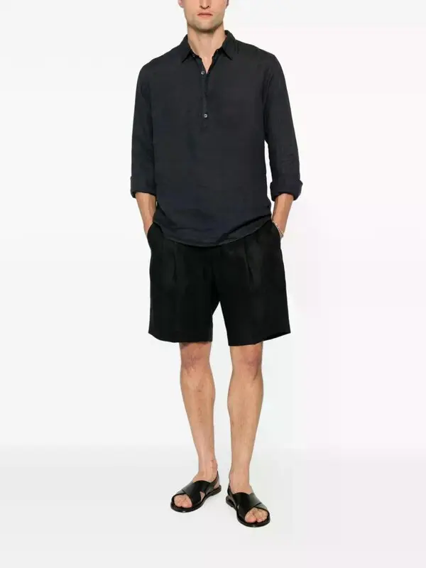 Barena Venezia Pavans Telino Button-up Long-sleeve Shirt