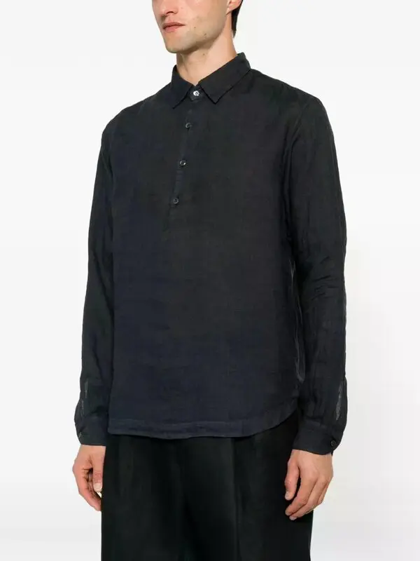 Barena Venezia Pavans Telino Button-up Long-sleeve Shirt