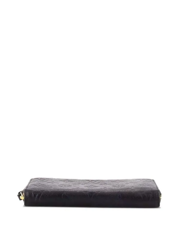 LOUIS VUITTON Zippy Wallet Monogram Empreinte Leather Small Wallets