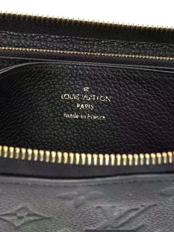 LOUIS VUITTON Zippy Wallet Monogram Empreinte Leather Small Wallets