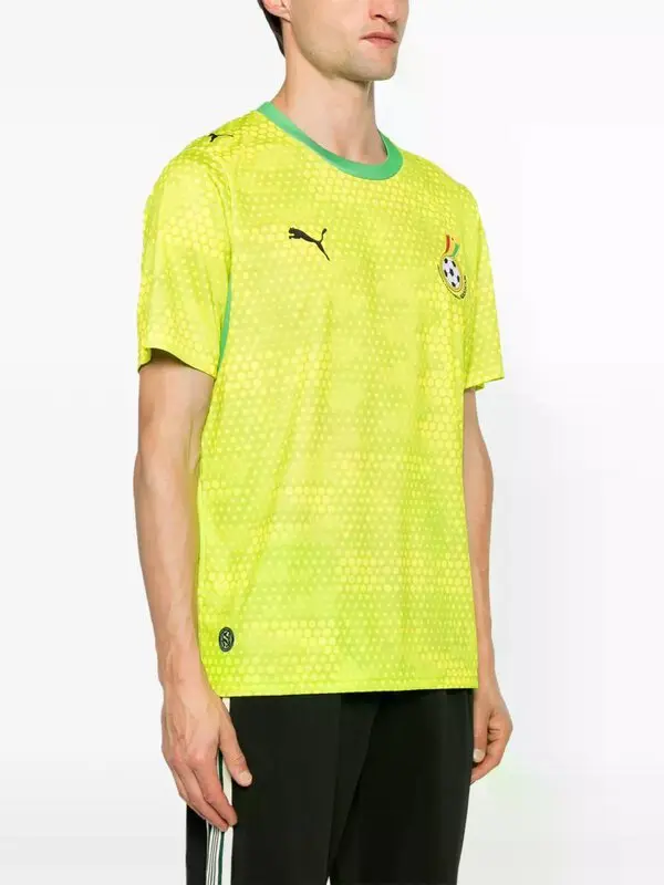 PUMA X Salehe Bembury X Ghana Patterned Logo-print T-shirt - Green