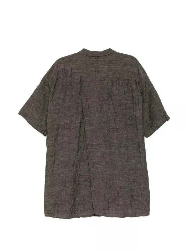 KLASICA Short-sleeve Linen Shirt