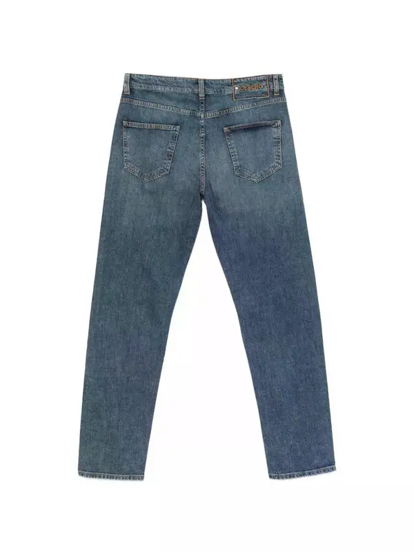 Iceberg Logo Plaque Straight-leg Denim Jeans