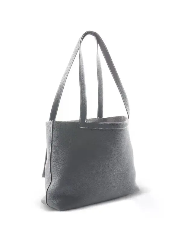 Hermès Cabas-élégance 31 Clemence Leather Tote Bag
