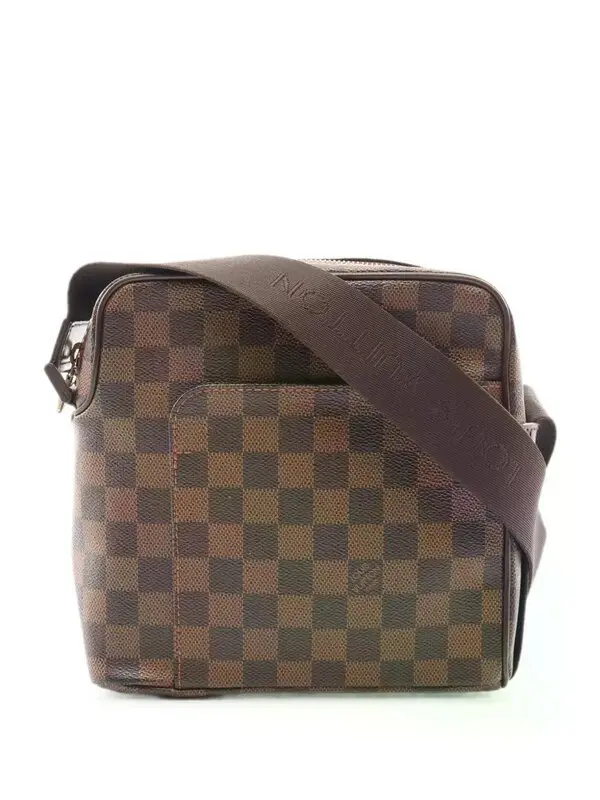 LOUIS VUITTON Damier Ebene Olaf Pm Shoulder Bag