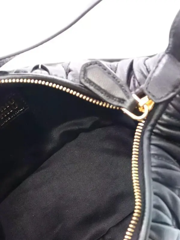 Miu Miu Matelassé Leather Shoulder Bag