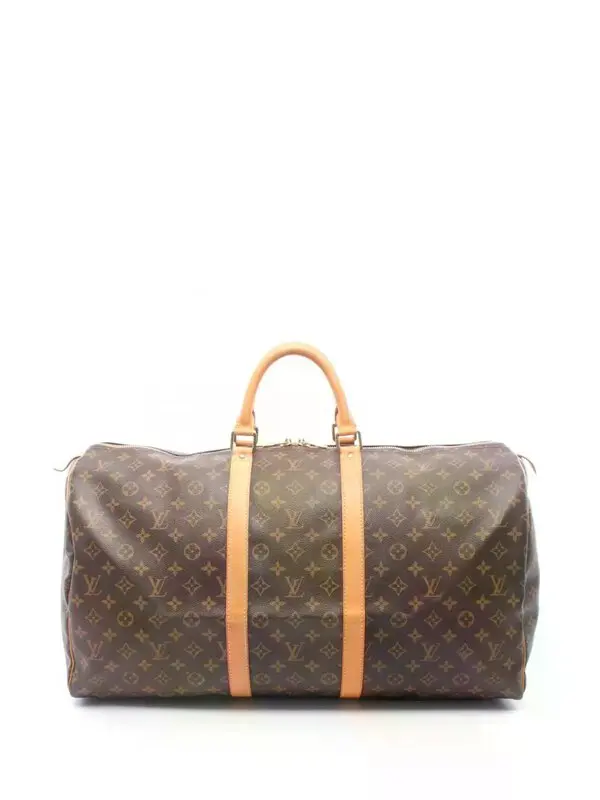 LOUIS VUITTON Keepall 55 Monogram Travel Bag