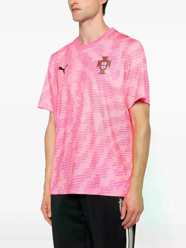 PUMA X Fpf Logo-patch Graphic-print T-shirt