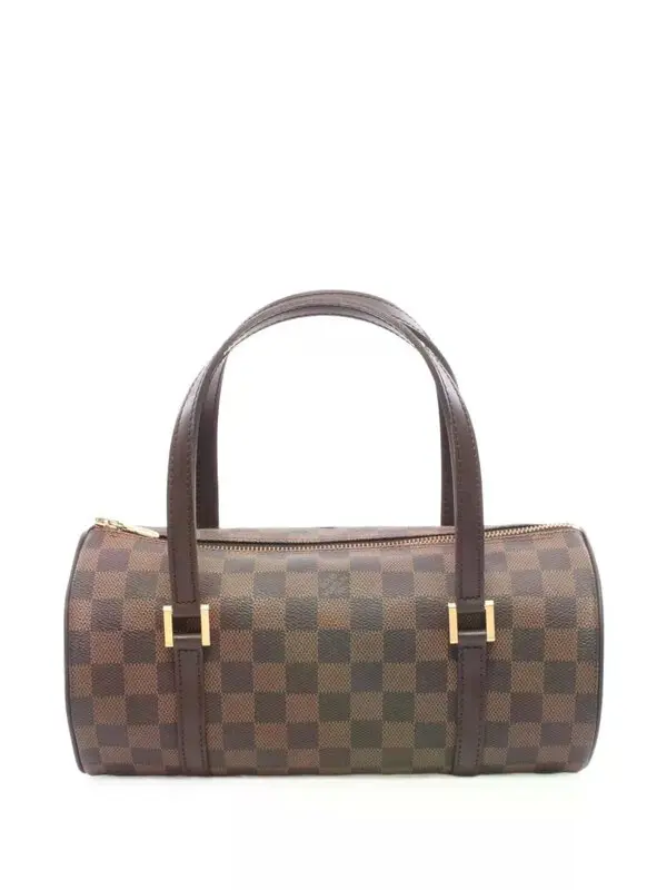LOUIS VUITTON 2004 Papillon 26 Damier Ebene Handbag