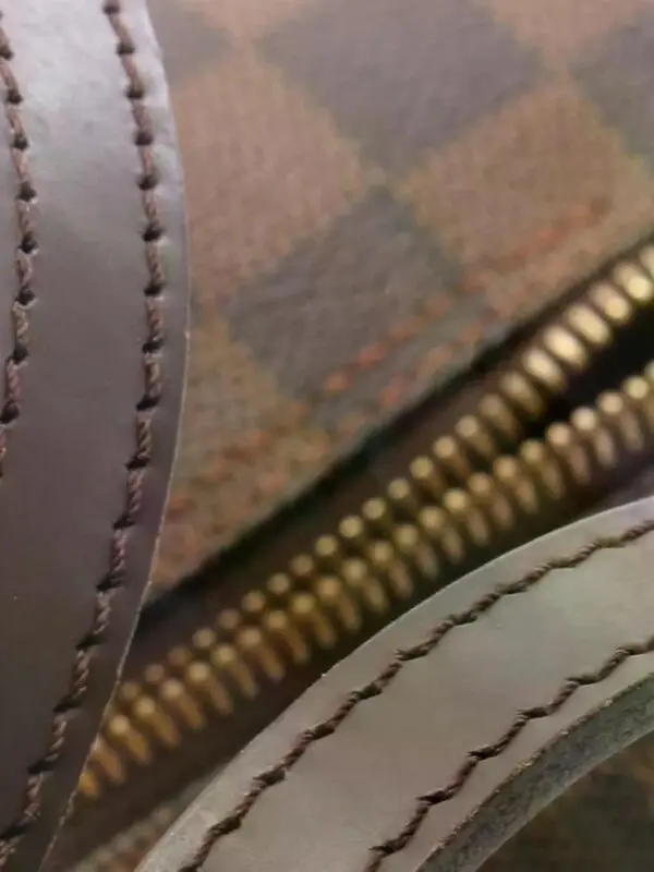 LOUIS VUITTON 2004 Papillon 26 Damier Ebene Handbag