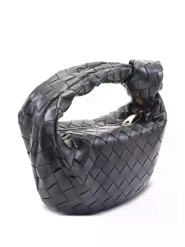 Bottega Veneta Mini Jodie Knotted Tote Bag - Black