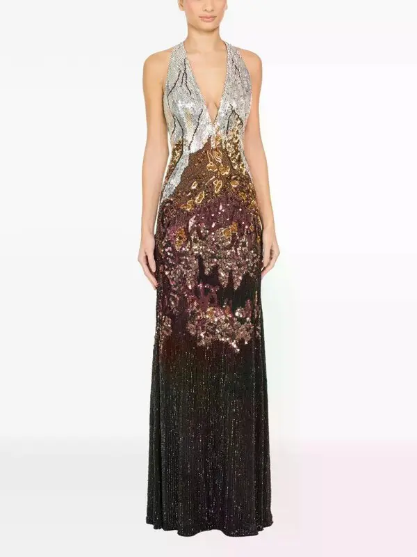 Jenny Packham Wild Rose Embellished Dress