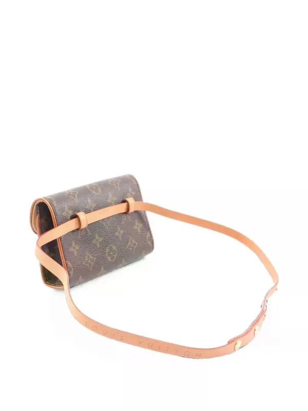LOUIS VUITTON Monogram Florentine Belt Bag - Brown