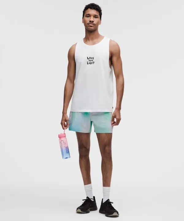 Lululemon Back To Life Clear Bottle 24oz Straw Lid