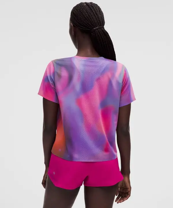 Lululemon Fast And Free Short Sleeve Shirt - Speed Glow Multi
