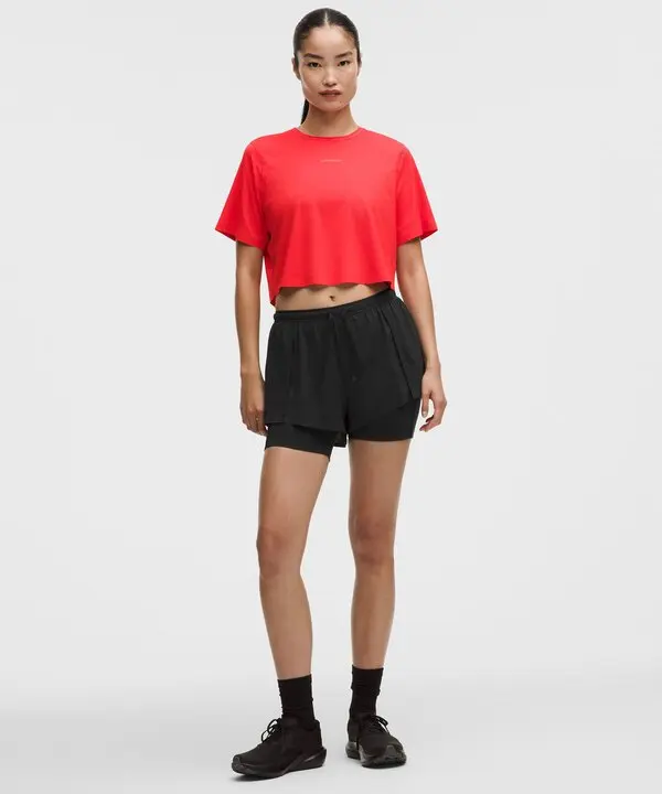 Lululemon Lightweight 2-in-1 Running High-rise Short - Black
