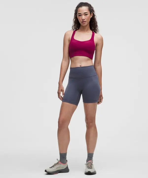 Lululemon Like A Cloud Train Bra - Raspberry Rave