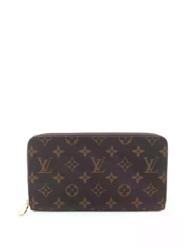 LOUIS VUITTON 2021s Zippy Monogram Wallet - Brown