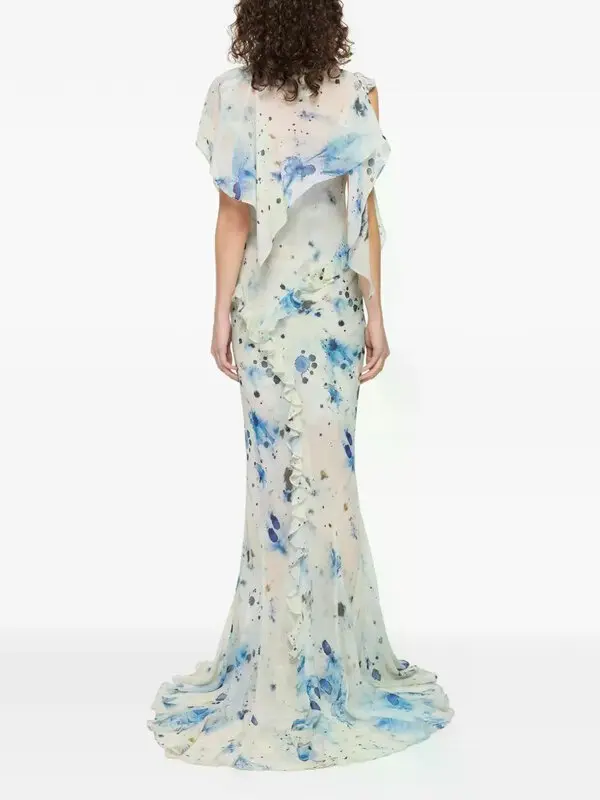 Paris Georgia Ruffled Maxi Dress