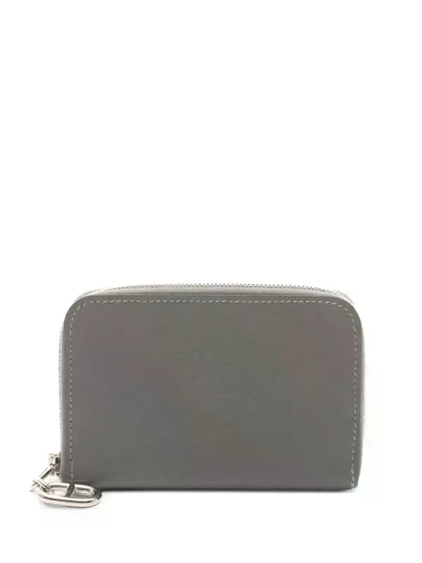 Hermès 2025 Chaîne D'ancre Zip-around Coin Purse - Grey