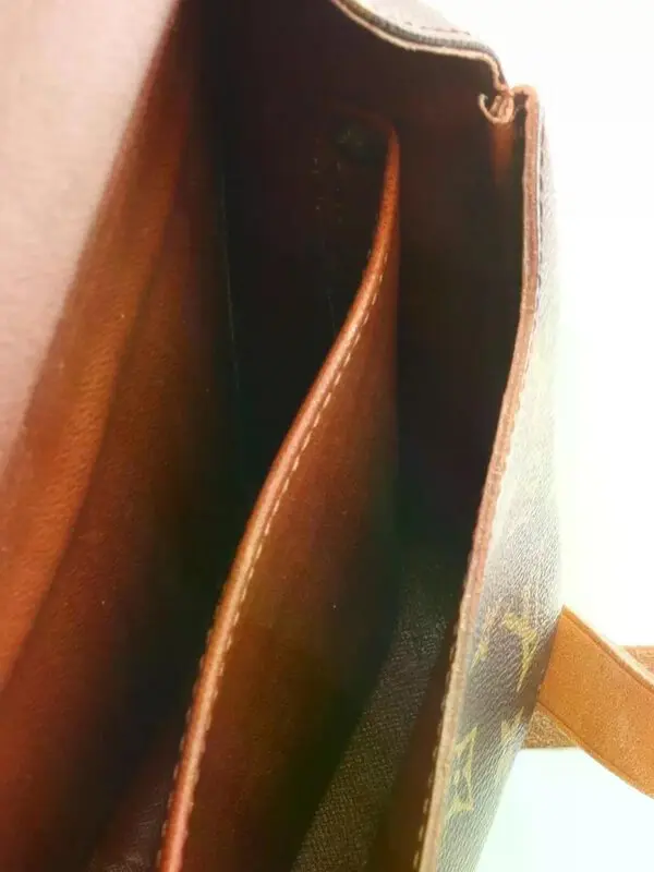 LOUIS VUITTON Monogram Canvas Cross Body Bag - Brown