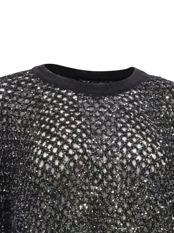 Ba&sh Sequin Embellished Sweater