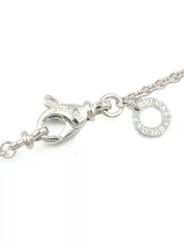 BVLGARI B.zero1 18k White Gold Pendant Necklace