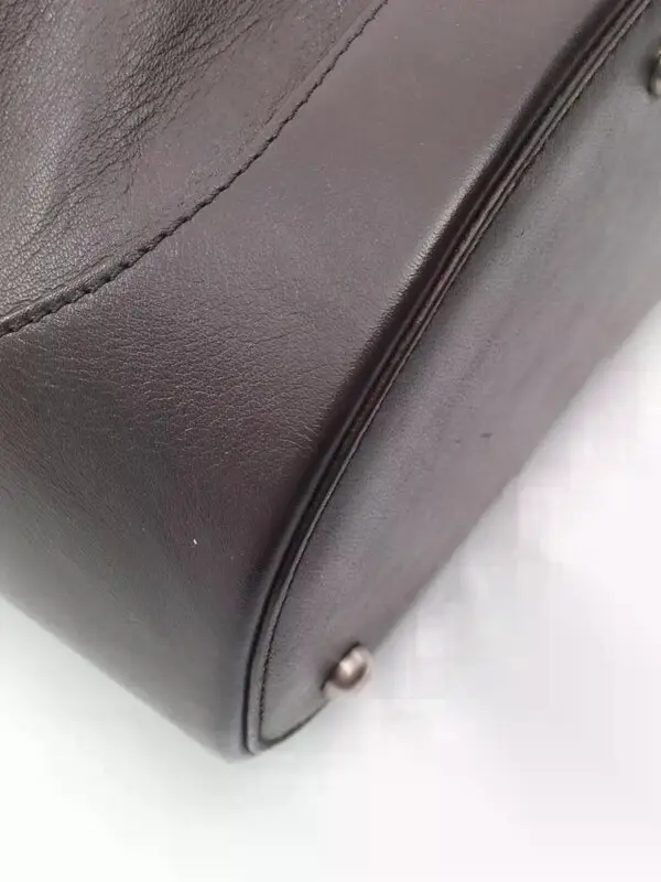 Loewe Anagram Leather Shoulder Bag