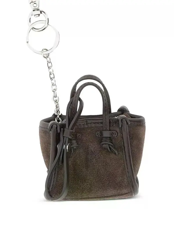 GIANNI CHIARINI Marcella Suede Keyring