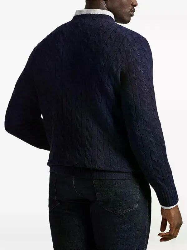 Polo Ralph Lauren Cable Knit Crew Neck Sweater
