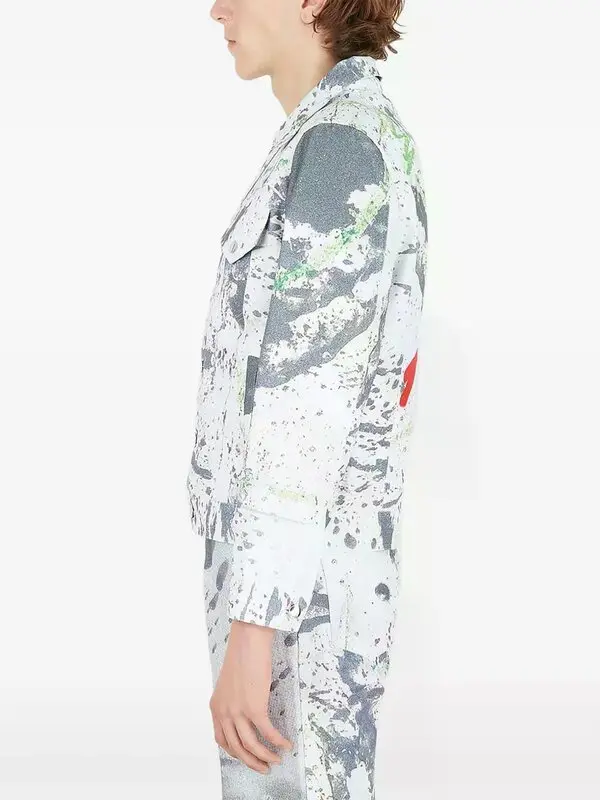 ALIVE & MORE Embroidered Canvas Jacket