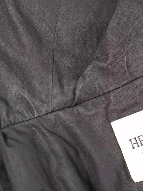 Hermès Hooded Leather Gilet Coat
