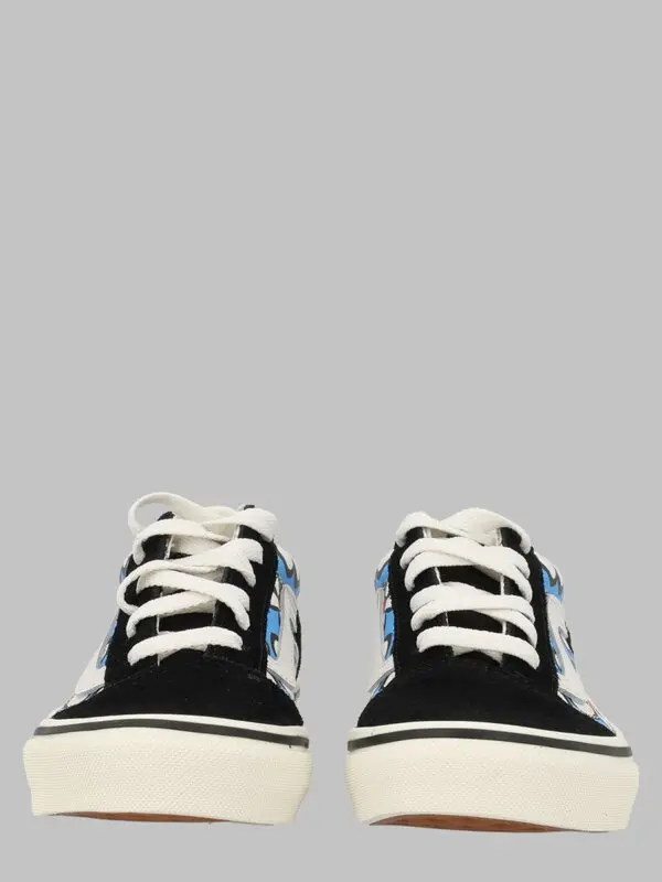 VANS Old Skool Painted Floral Bright Azure
