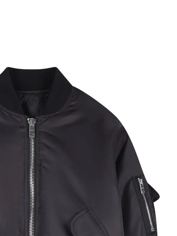 Givenchy Logo Print Bomber Jacket