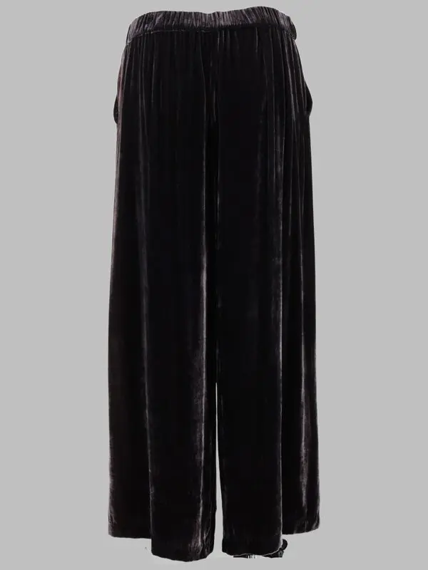P.a.r.o.s.h Viscose Silk Wide Leg Trousers