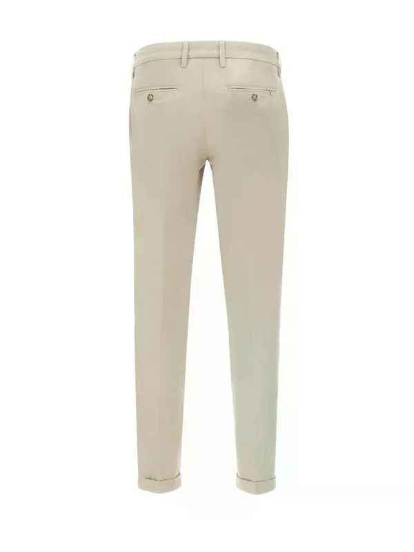 RE-HASH Slim-fit Trousers - Neutrals