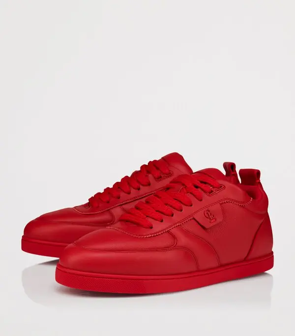 CHRISTIAN LOUBOUTIN Sk Vi Leather Sneakers