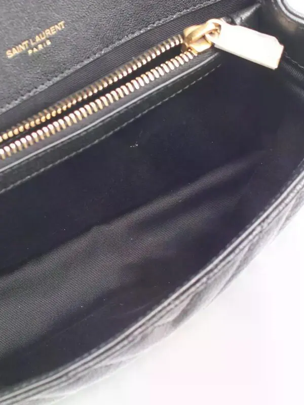 Saint Laurent College Handbag - Black
