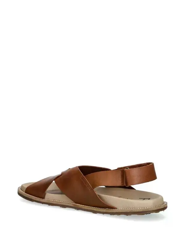 Fly London Crossover Strap Slingback Sandals