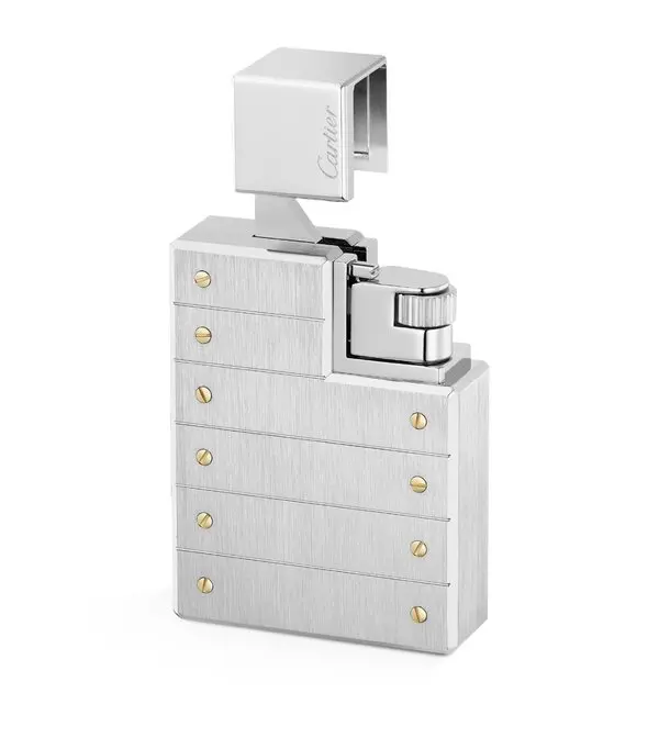 Cartier Santos De Lighter - Silver