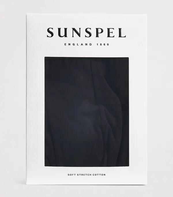 Sunspel Stretch-cotton Trunks - Black