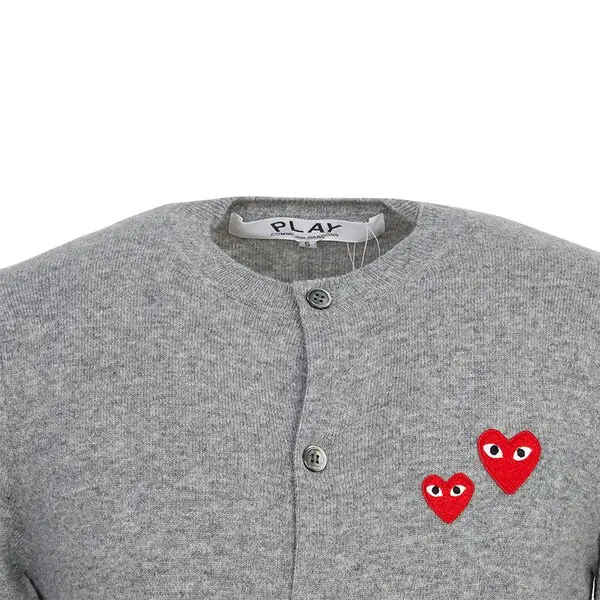 Comme Des Garçons Doublewappen Cardigan