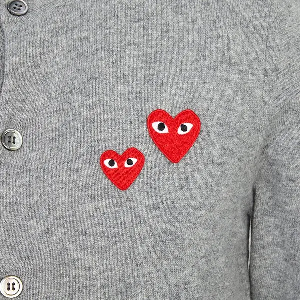 Comme Des Garçons Doublewappen Cardigan
