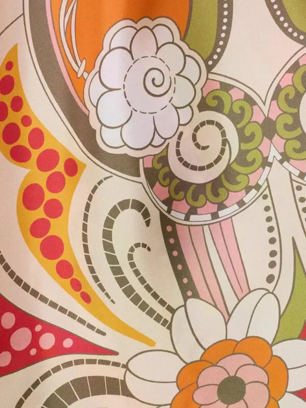 La DoubleJ Full-on Foulard Silk Twill Ambrosia Motif