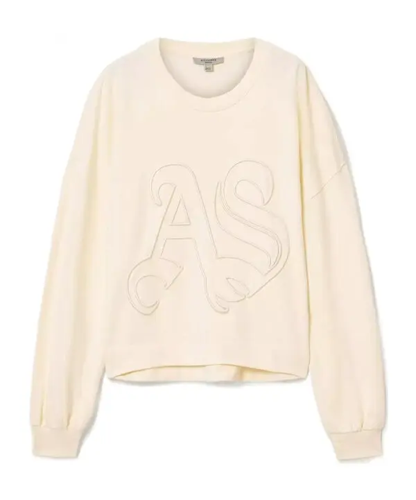 ALLSAINTS Lila Long-sleeve Sweatshirt - Nude