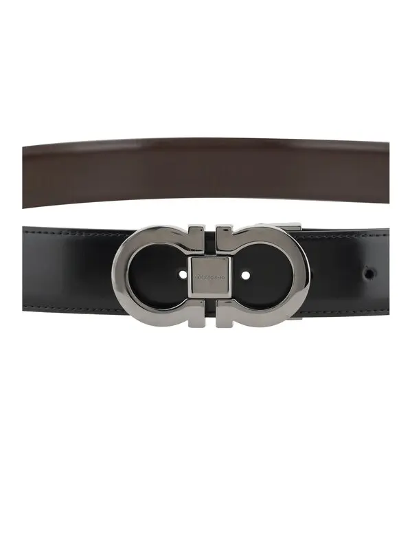 FERRAGAMO Gancini Reversible Belt