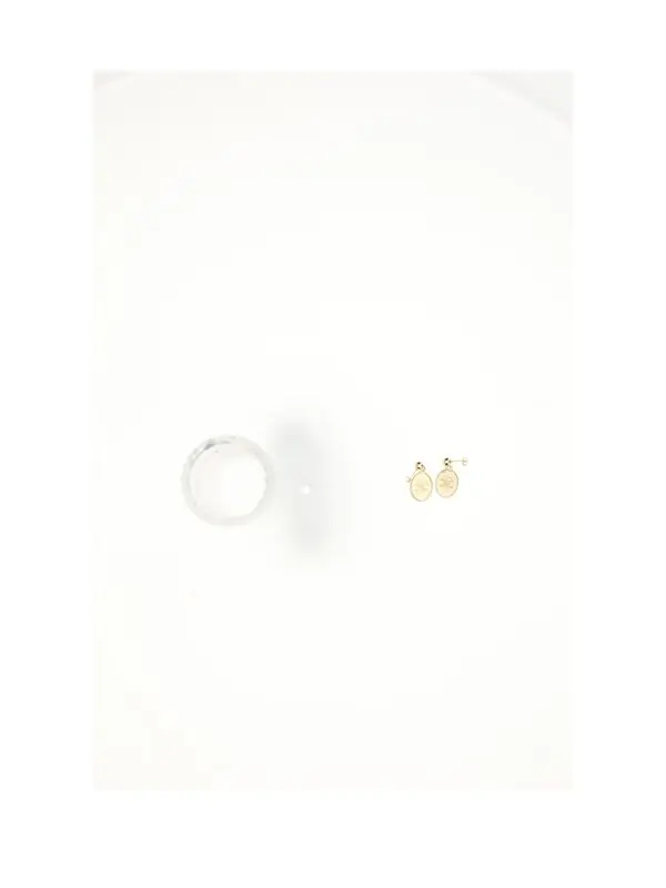 Celine Medal Earrings
