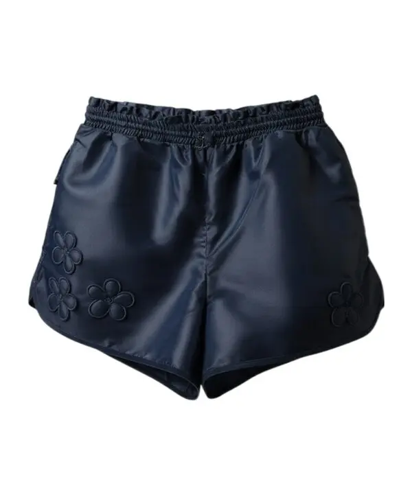 Cecilie Bahnsen Floral Embellished Shorts - Black